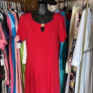 The Paragon | Dresses | Formal Large Red Dress Midi New | Poshmark